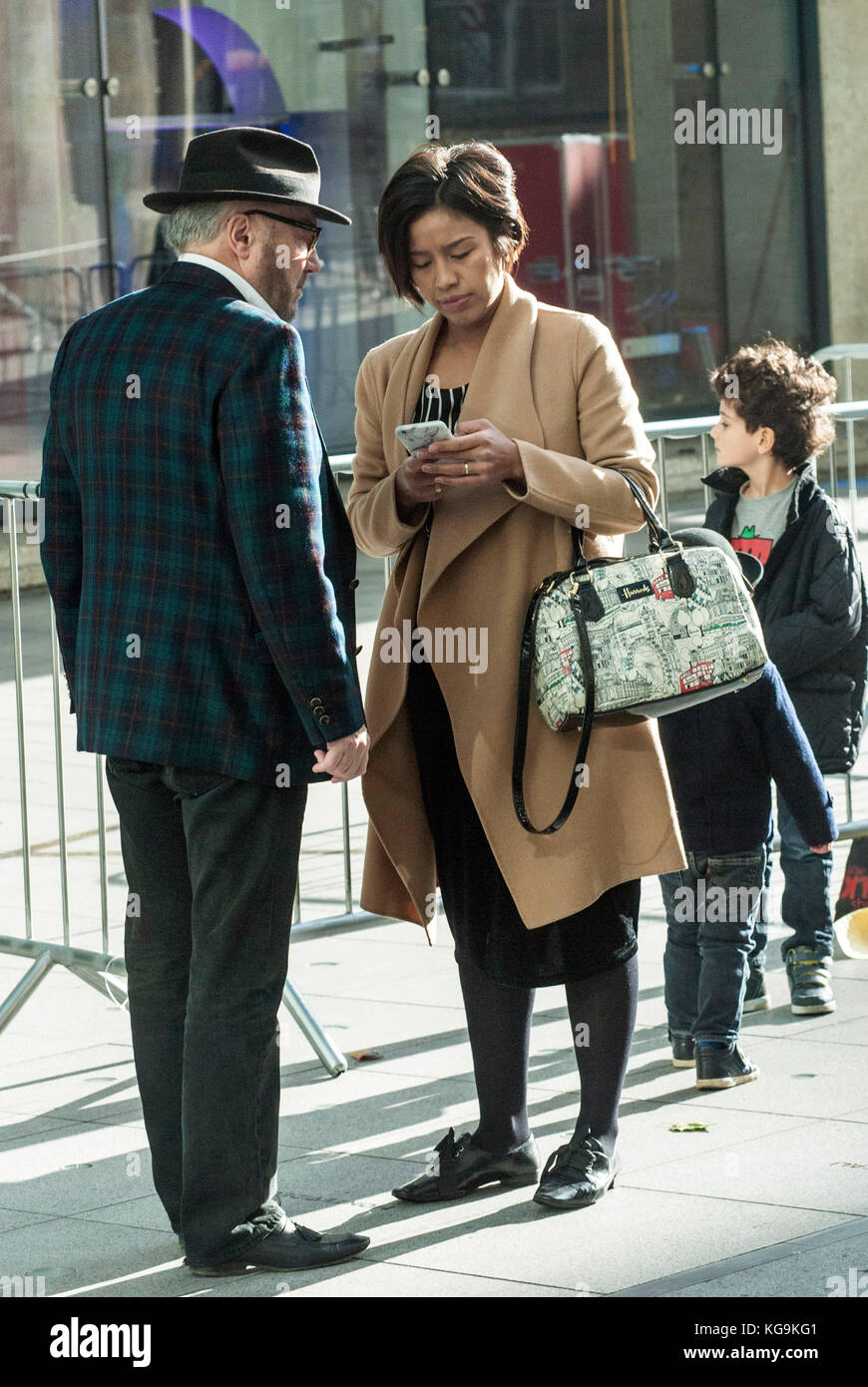 London, UK. 05th Nov, 2017. George Galloway arrives at the BBC ...