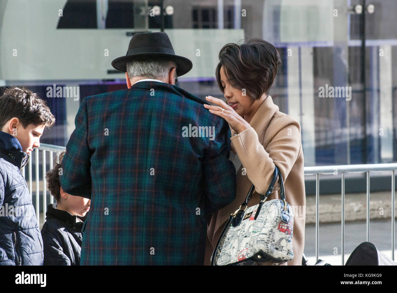 London, UK. 05th Nov, 2017. George Galloway arrives at the BBC ...