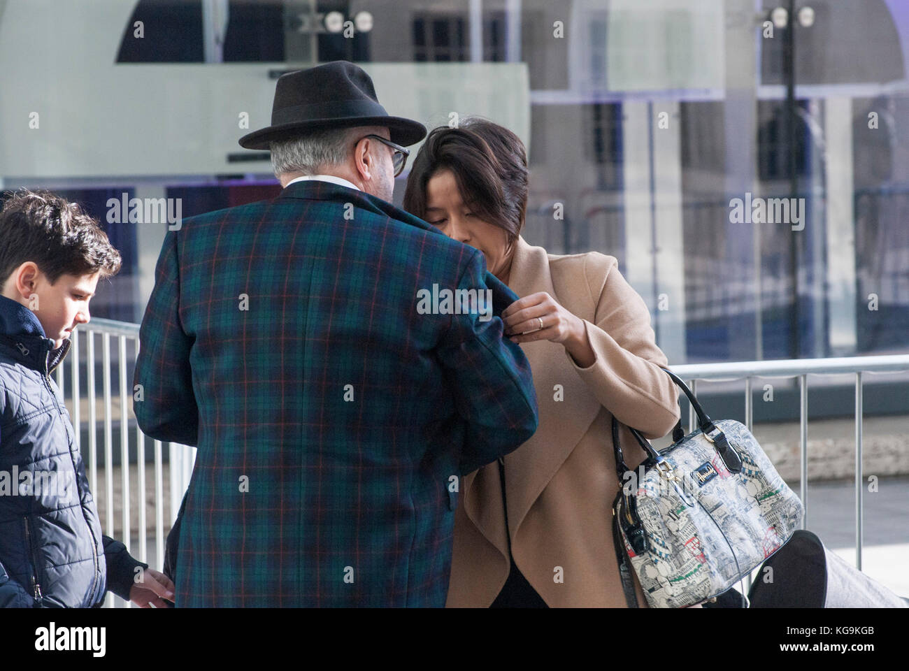 George galloway wife hi-res stock photography and images - Alamy
