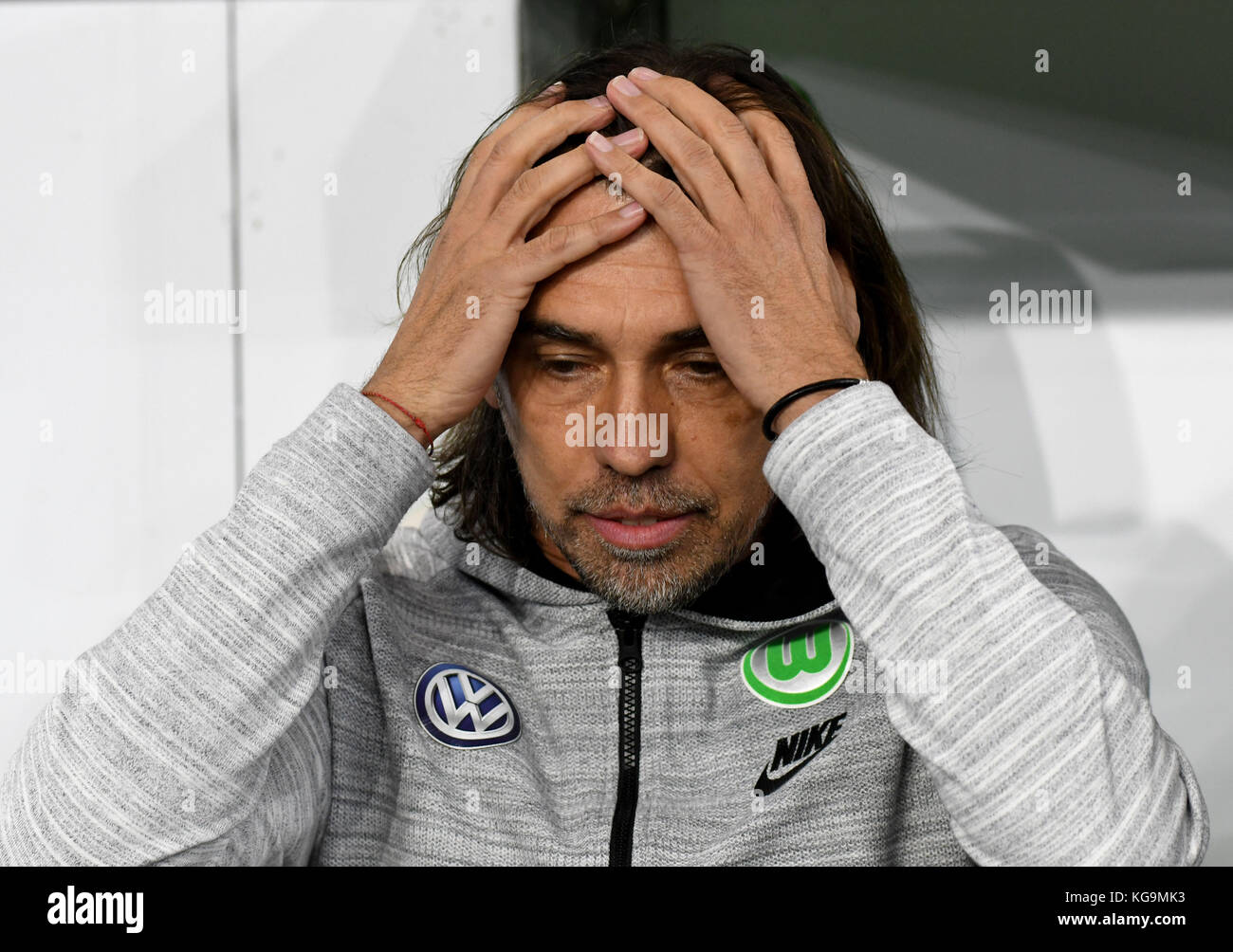 Wolfsburg's coach Martin Schmidt, photographed prior to the German ...