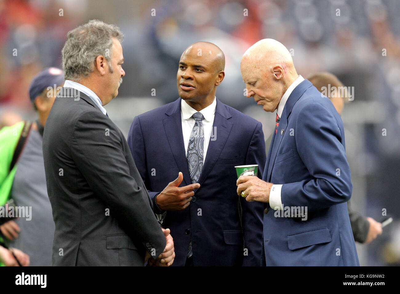 Houston, Texas, USA. 5th Nov, 2017. Houston Texans general manager Rick ...