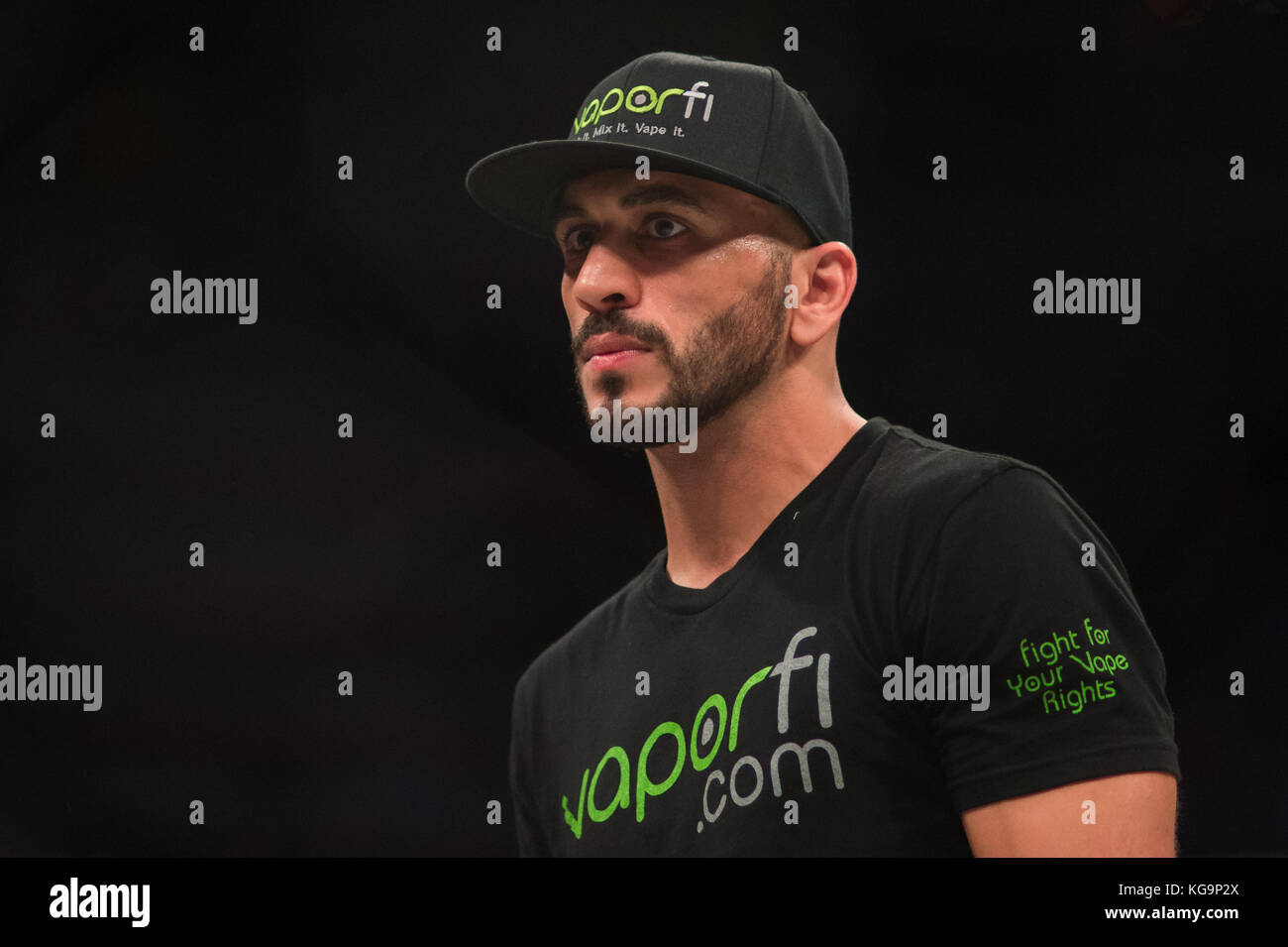 State College, Pennsylvania, USA. 3rd Nov, 2017. SAAD AWAD waits to be ...