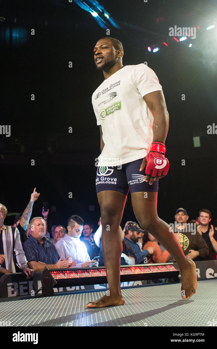 State College, Pennsylvania, USA. 3rd Nov, 2017. ED RUTH is introduced ...