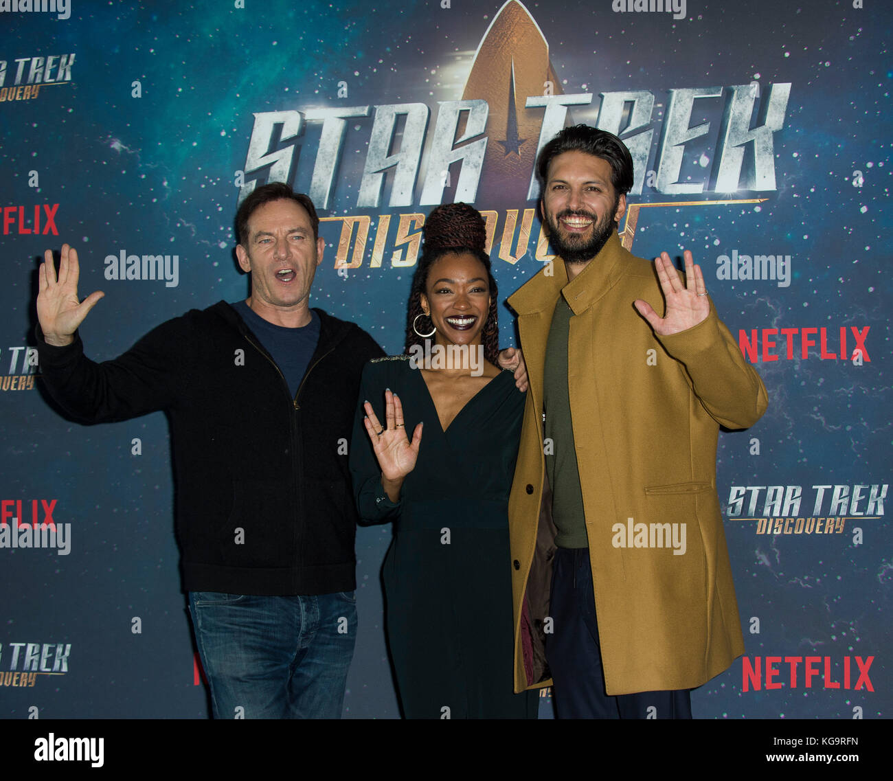 London, UK. 5th Nov, 2017. 'Star Trek: Discovery' Photocall Credit ...