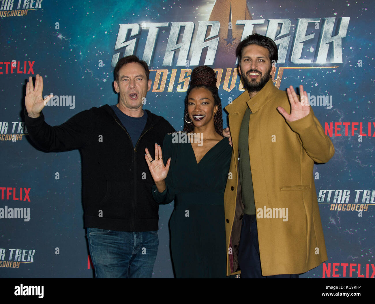 London, UK. 5th Nov, 2017. 'Star Trek: Discovery' Photocall Credit ...