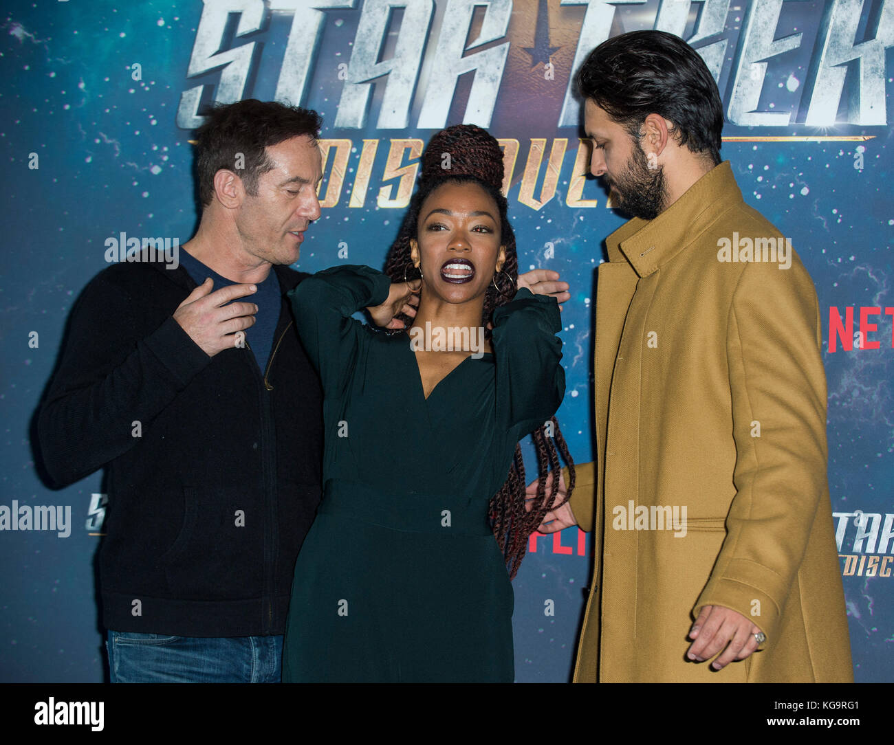 London, UK. 5th Nov, 2017. 'Star Trek: Discovery' Photocall Credit ...