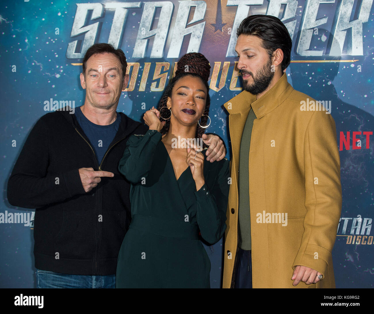 London, UK. 5th Nov, 2017. 'Star Trek: Discovery' Photocall Credit ...