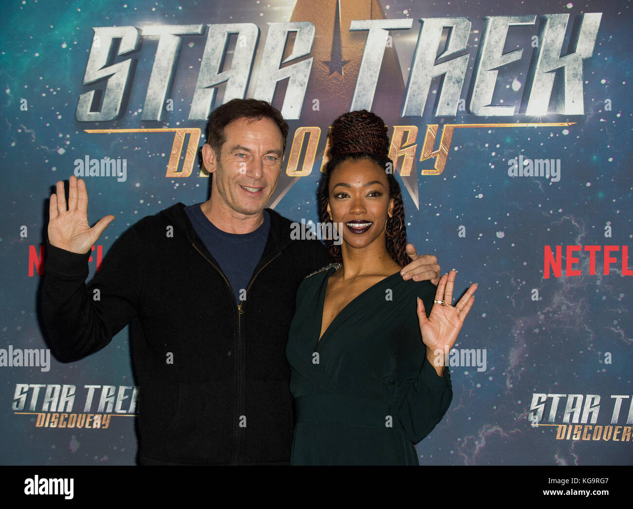 London, UK. 5th Nov, 2017. 'Star Trek: Discovery' Photocall Credit ...