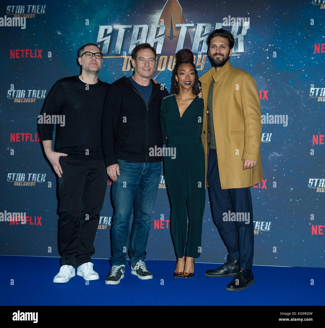 London, UK. 5th Nov, 2017. 'Star Trek: Discovery' Photocall Credit ...