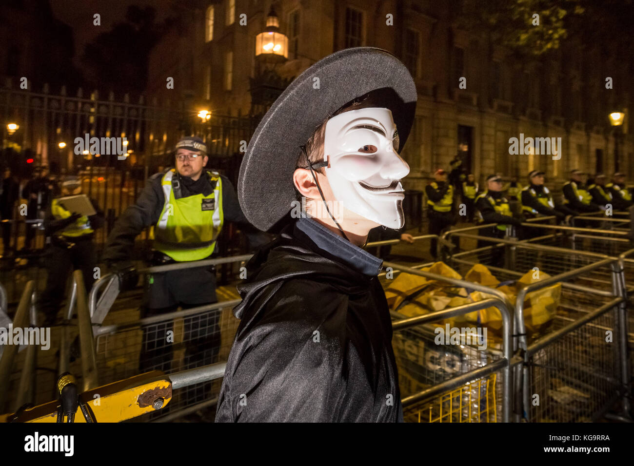 Mask masked anarchist protest hi-res stock photography and images - Alamy