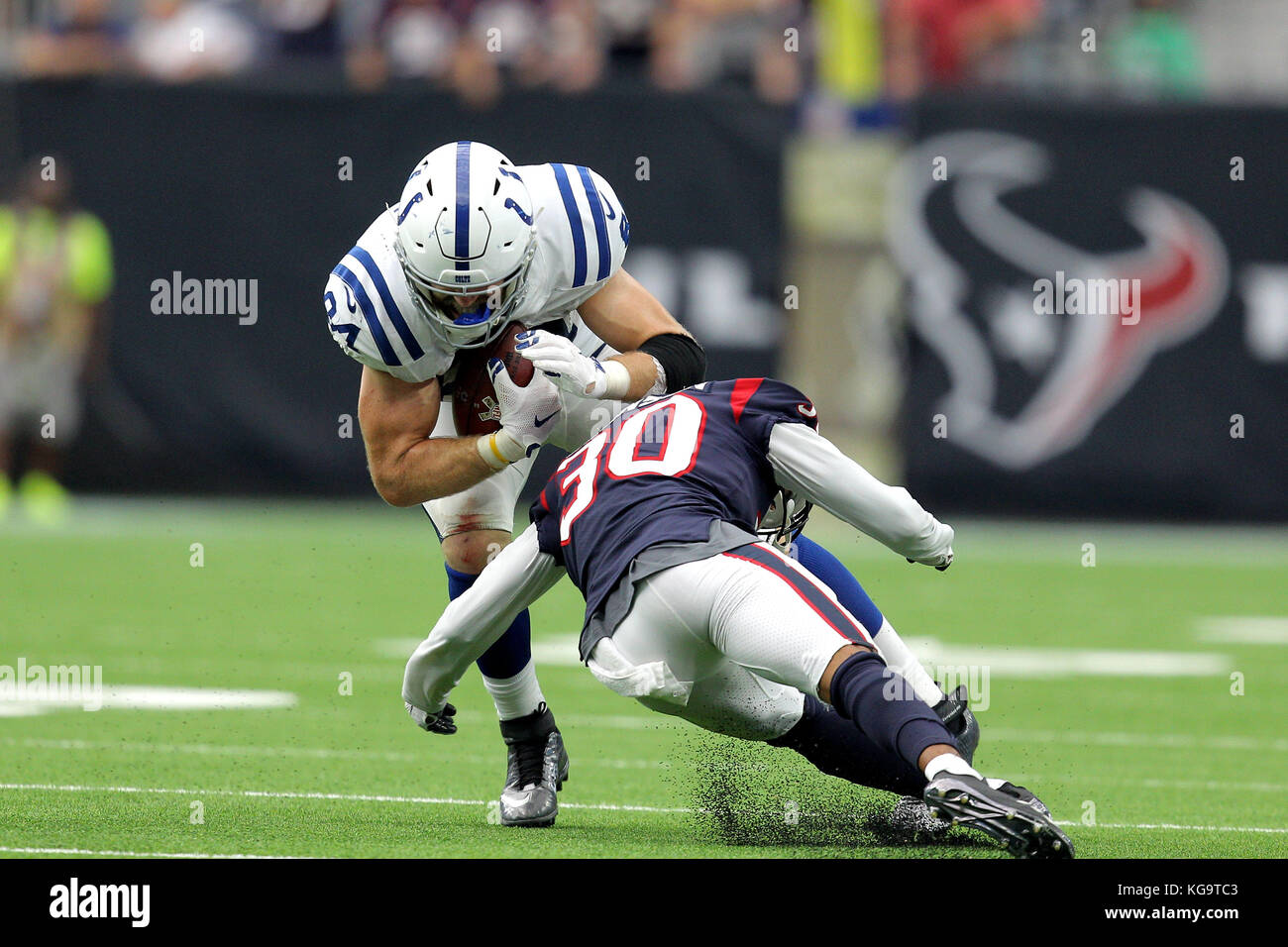 Houston, Texas, USA. 5th Nov, 2017. Indianapolis Colts tight end Jack ...