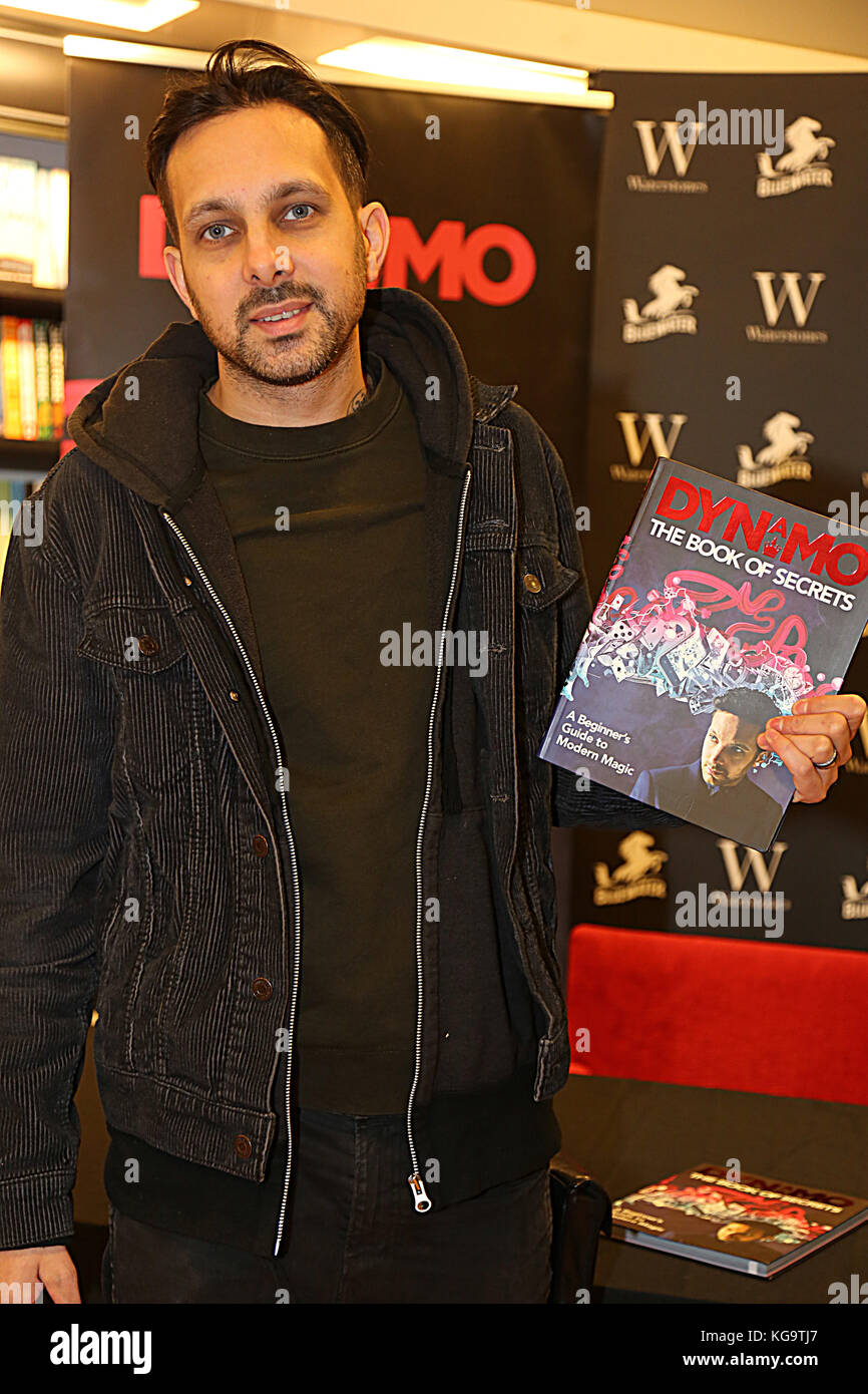Bluewater Kent, UK. 5th Nov, 2017. Steven Frayne aka DYNAMO signs ...