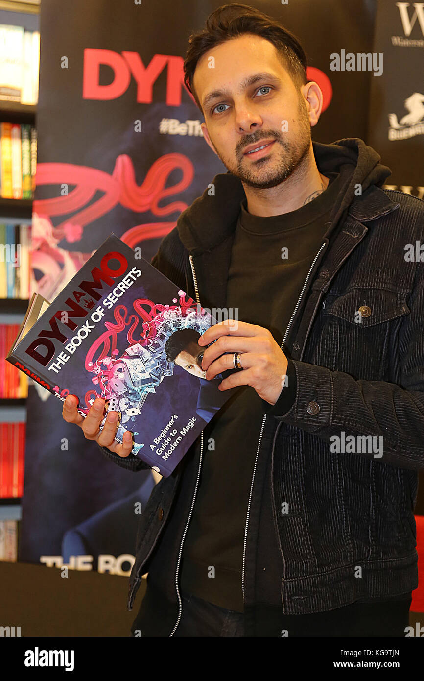 Bluewater Kent, UK. 5th Nov, 2017. Steven Frayne aka DYNAMO signs ...