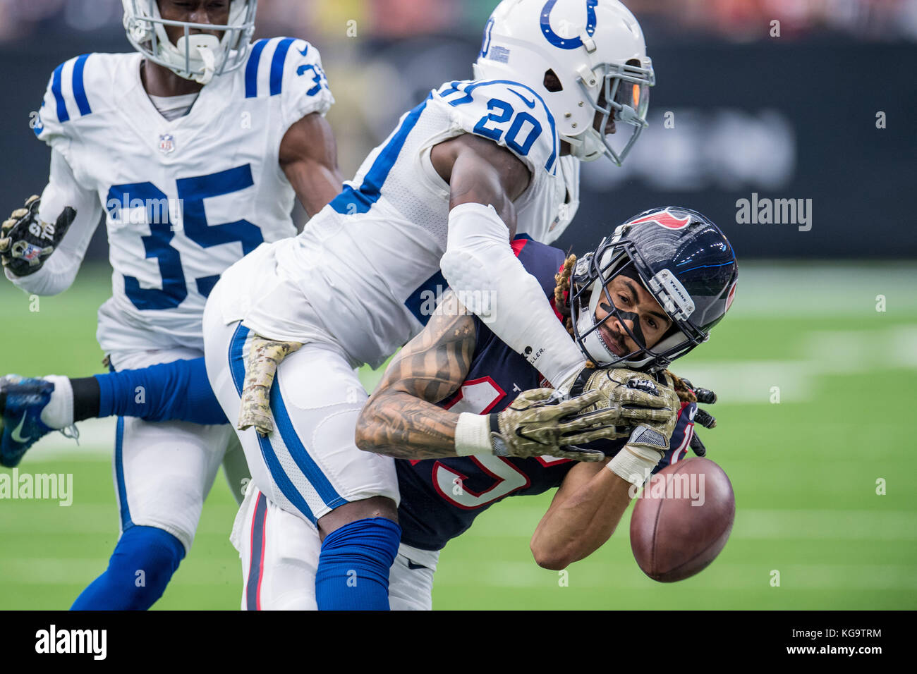 Houston, TX, USA. 5th Nov, 2017. Houston Texans wide receiver Will ...