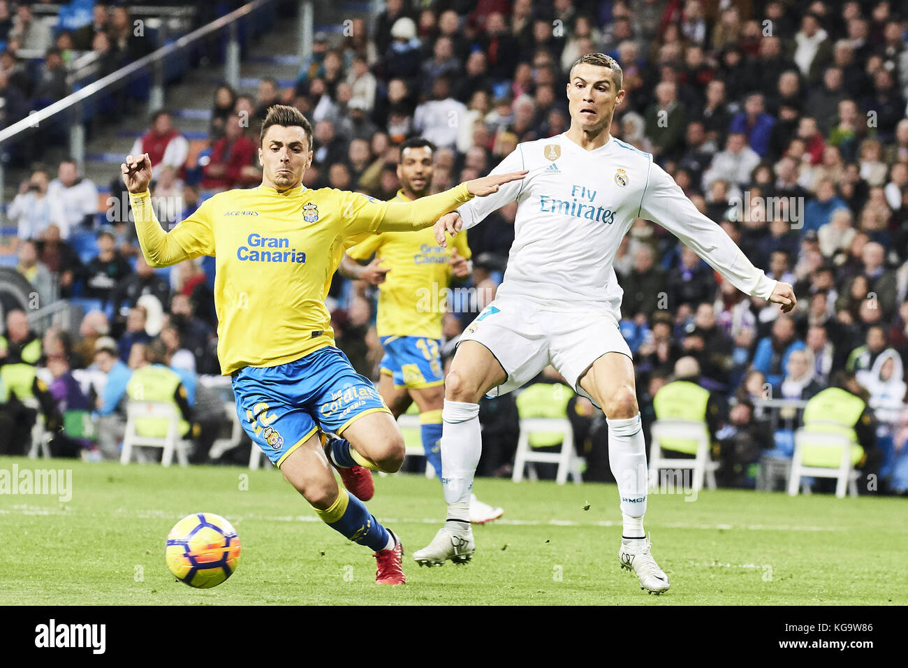 Madrid, Spain. 5th Nov, 2017. Cristiano Ronaldo (forward; Real Madrid ...