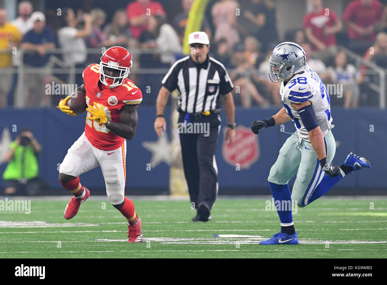 Arlington, Texas, USA. 5th Nov, 2017. Kansas City Chiefs wide receiver ...