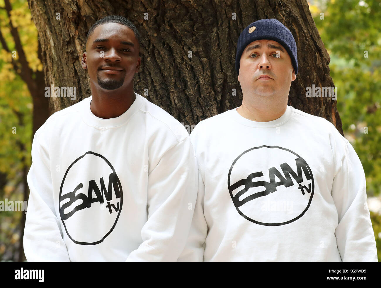 06th Nov, 2017. Ghanaian comedian Sam Ochiri and Australian comedian ...