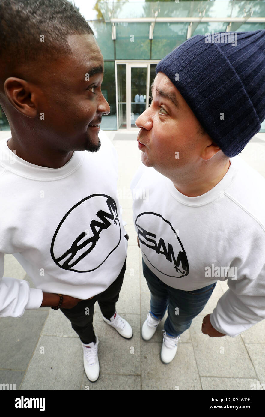 06th Nov, 2017. Ghanaian comedian Sam Ochiri and Australian comedian ...