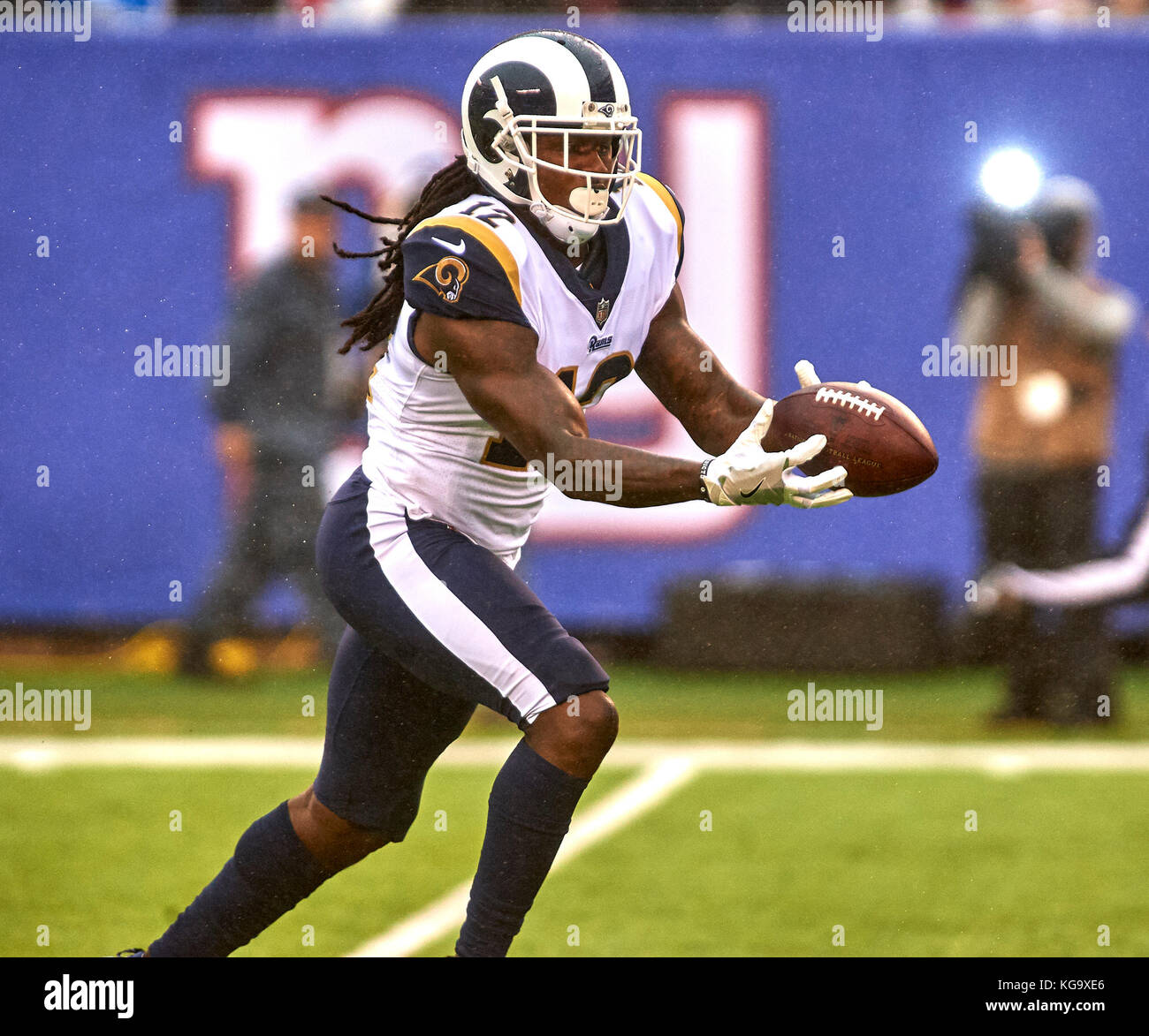 East Rutherford, New Jersey, USA. 5th Nov, 2017. Rams' wide receiver ...