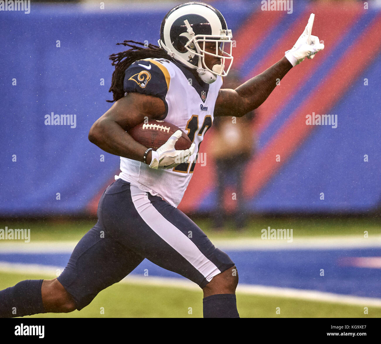 East Rutherford, New Jersey, USA. 5th Nov, 2017. Rams' wide receiver ...