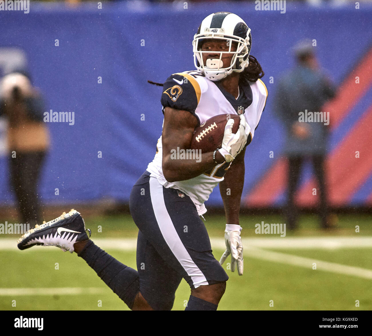 East Rutherford, New Jersey, USA. 5th Nov, 2017. Rams' wide receiver ...
