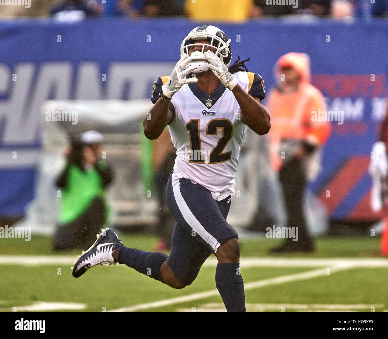 East Rutherford, New Jersey, USA. 5th Nov, 2017. Rams' wide receiver ...
