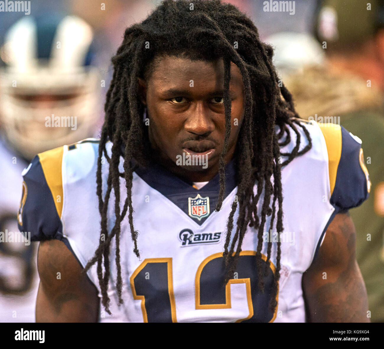 East Rutherford, New Jersey, USA. 5th Nov, 2017. Rams' wide receiver ...