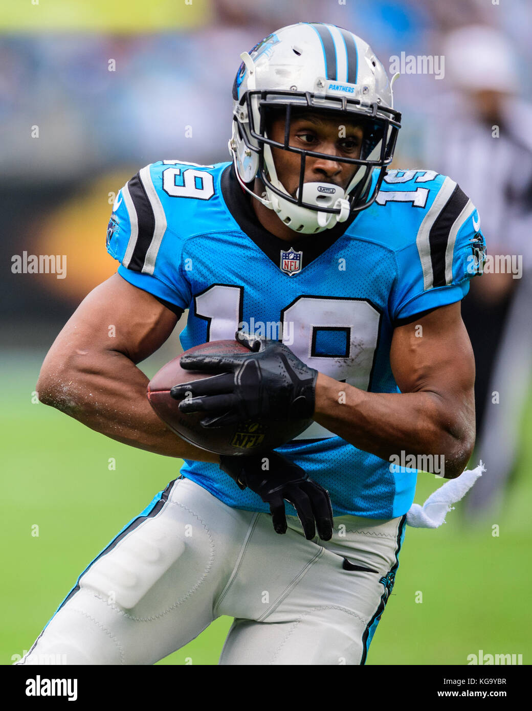 Charlotte, North Carolina, USA. 5th Nov, 2017. Carolina Panthers wide ...