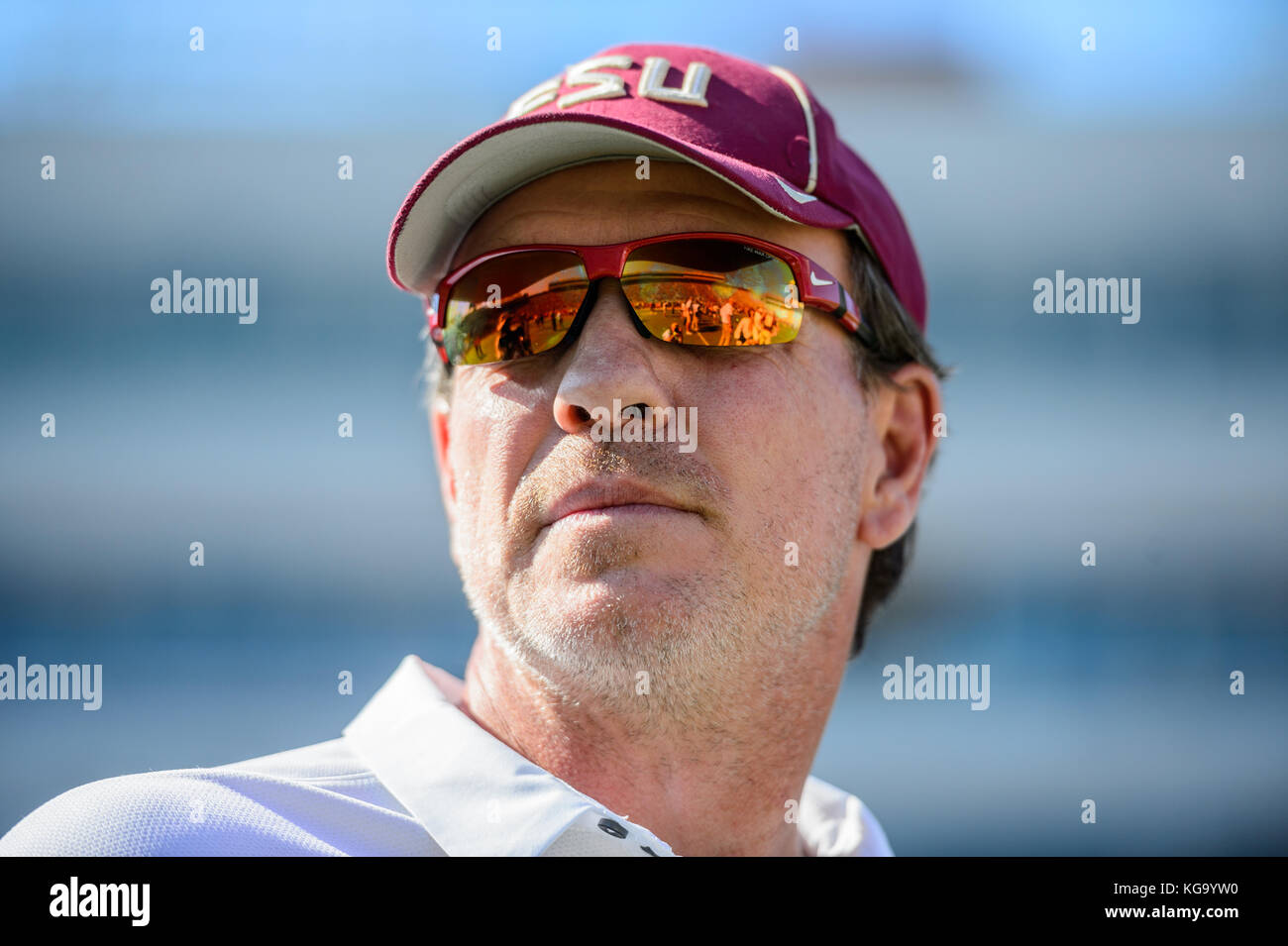 Florida State Head Coach Jimbo Fisher during the NCAA college football ...