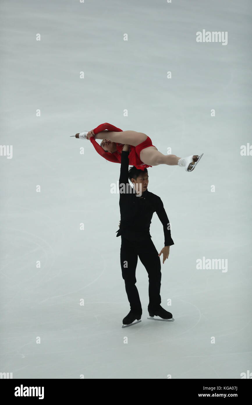 Cup of china isu grand prix of figure skating hi-res stock photography ...
