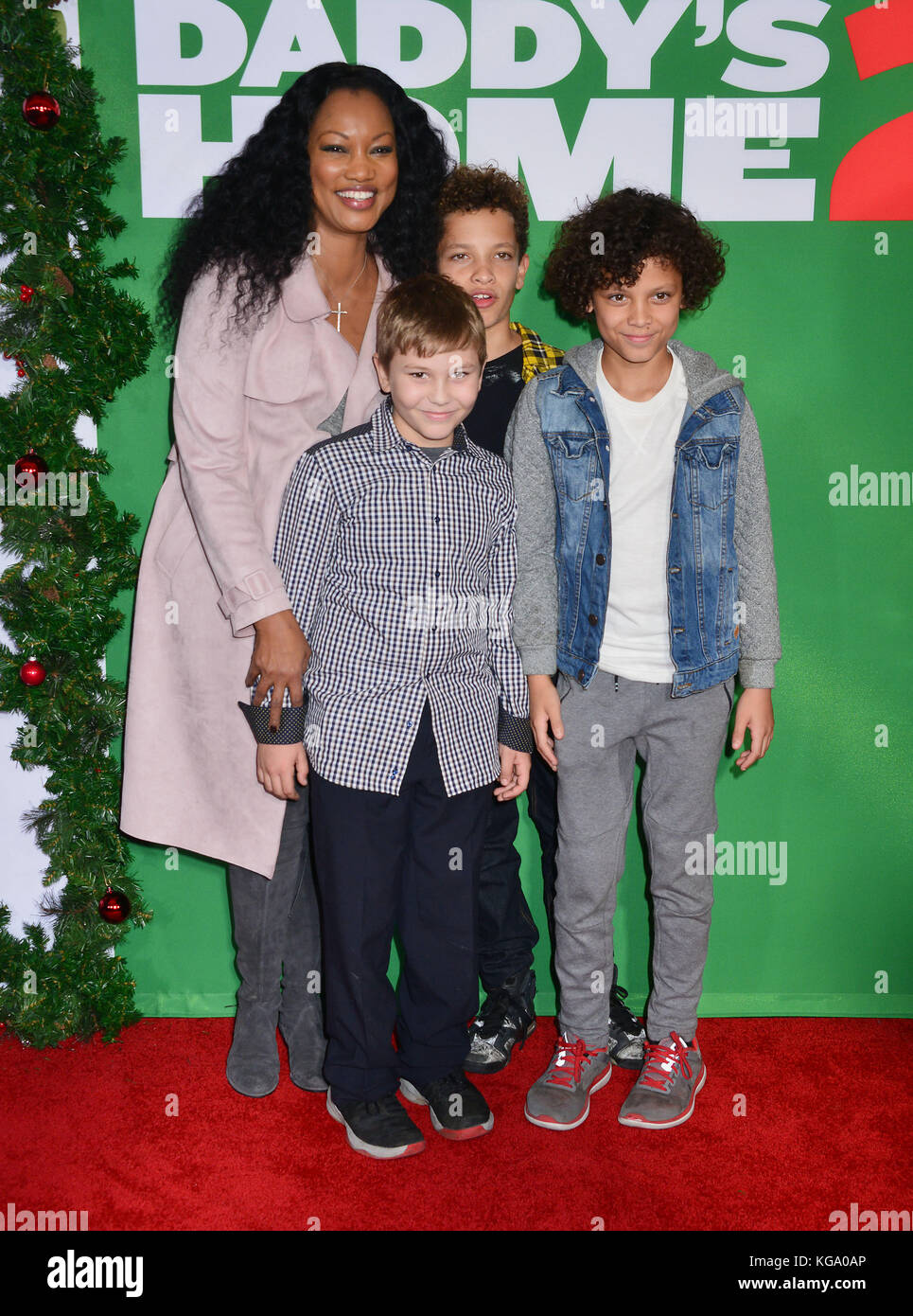 Los Angeles, USA. 05th Nov, 2017. Garcelle Beauvais, Jaid Thomas Nilon ...