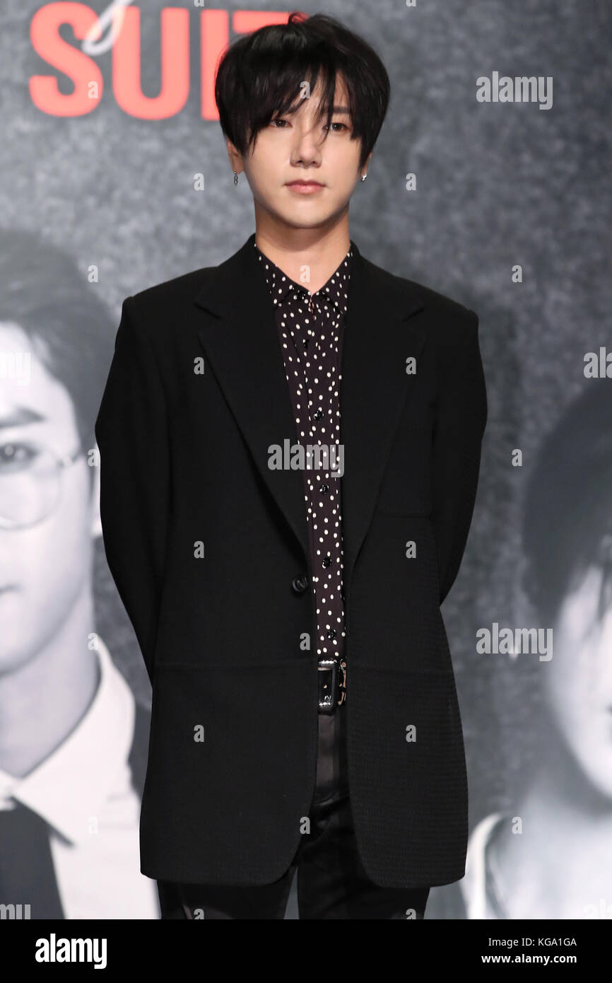 06th Nov, 2017. Yesung at comeback show Yesung, a member of the boy ...