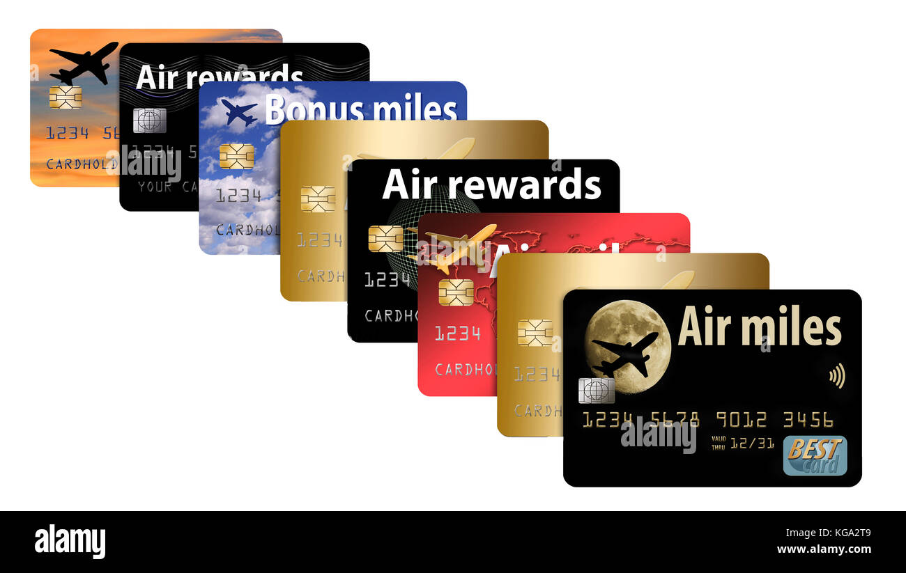 Air rewards credit card hi-res stock photography and images - Alamy