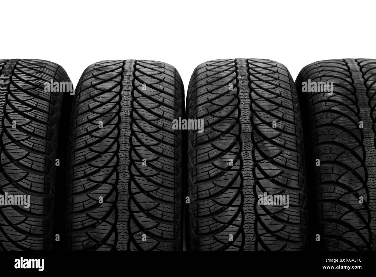 Picture of a black tyres Stock Photo - Alamy
