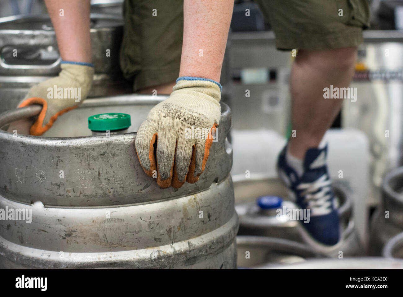 Cellar of pub Stock Photo - Alamy