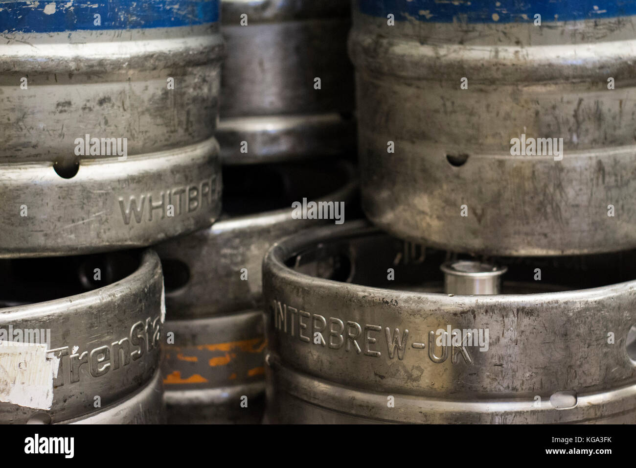 Cellar of pub Stock Photo - Alamy