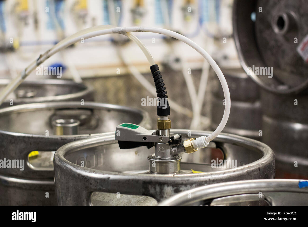 Cellar of pub Stock Photo - Alamy