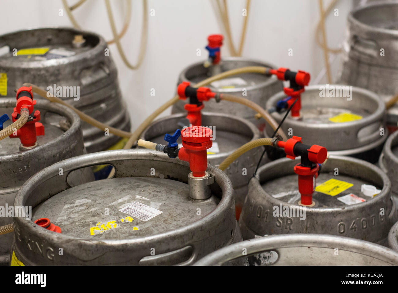 Cellar of pub Stock Photo - Alamy