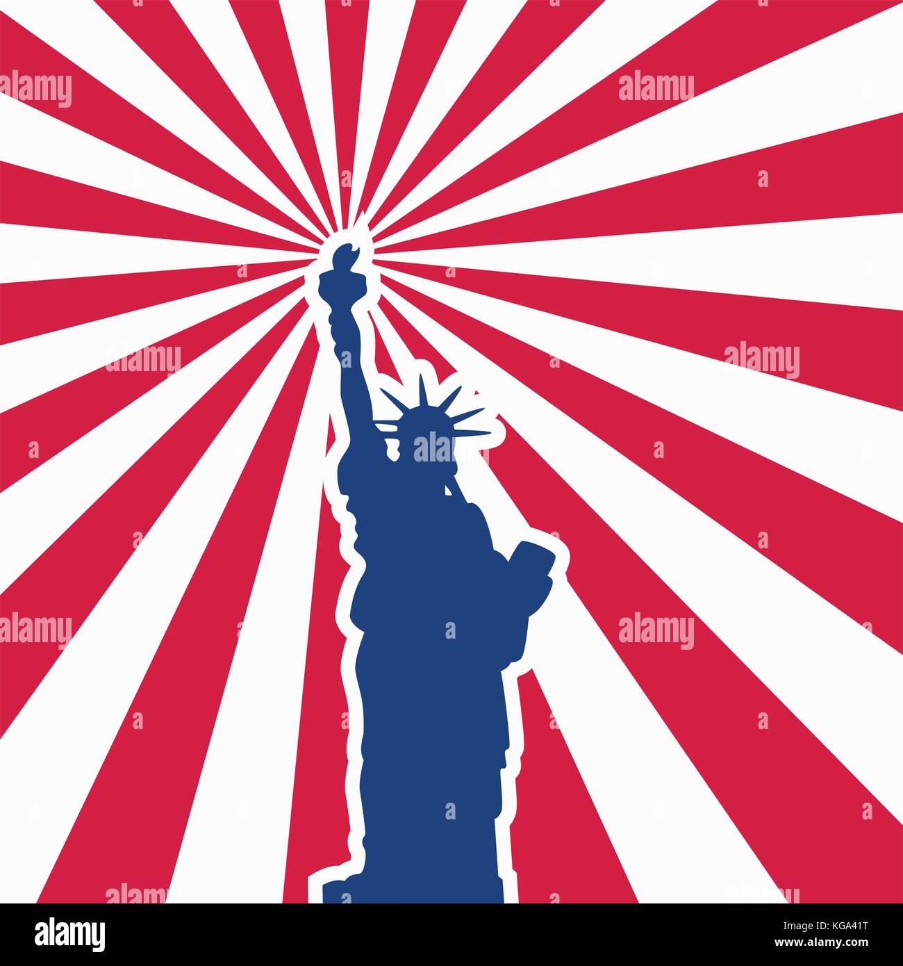 Red and blue sculpture Stock Vector Images - Alamy