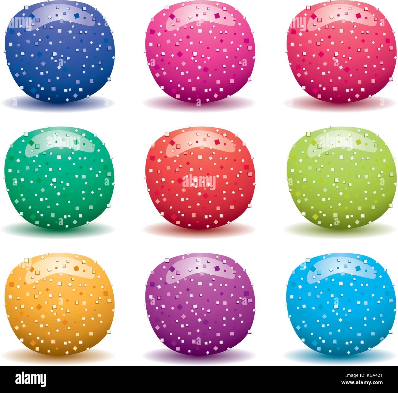 Dessert colorful marmalade Stock Vector Images - Alamy