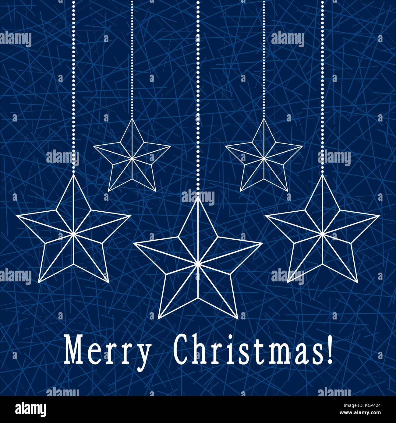 Vector illustration stars merry Stock Vector Images - Alamy