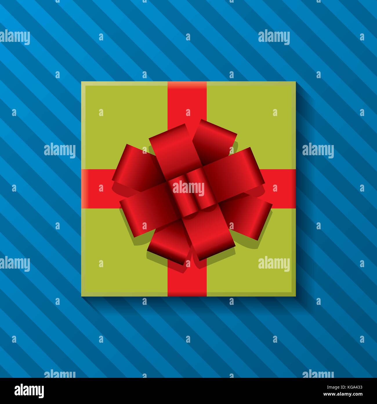 Vintage satin ribbon bow Stock Vector Images - Alamy