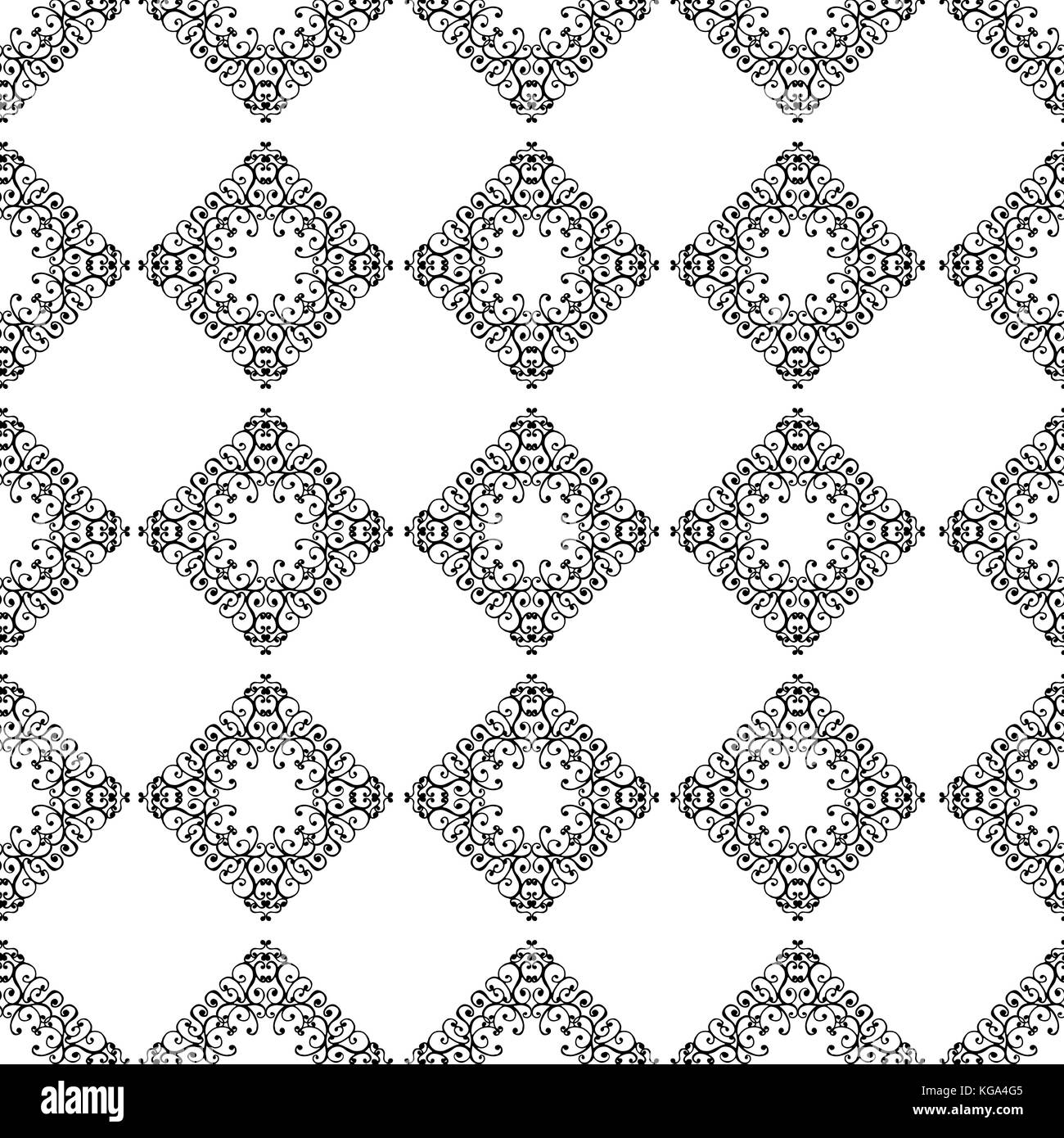 Seamless repeating pattern mexican Cut Out Stock Images & Pictures - Alamy