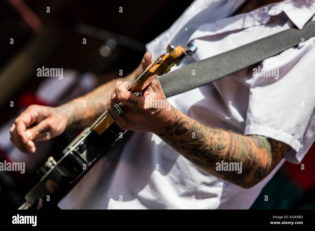 BENJAMIN ANDREWS on lead guitar for the band CON BRIO - MONTEREY JAZZ ...
