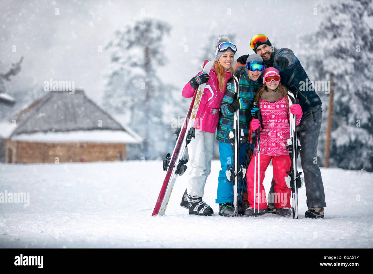 Colorful family vacation hi-res stock photography and images - Alamy