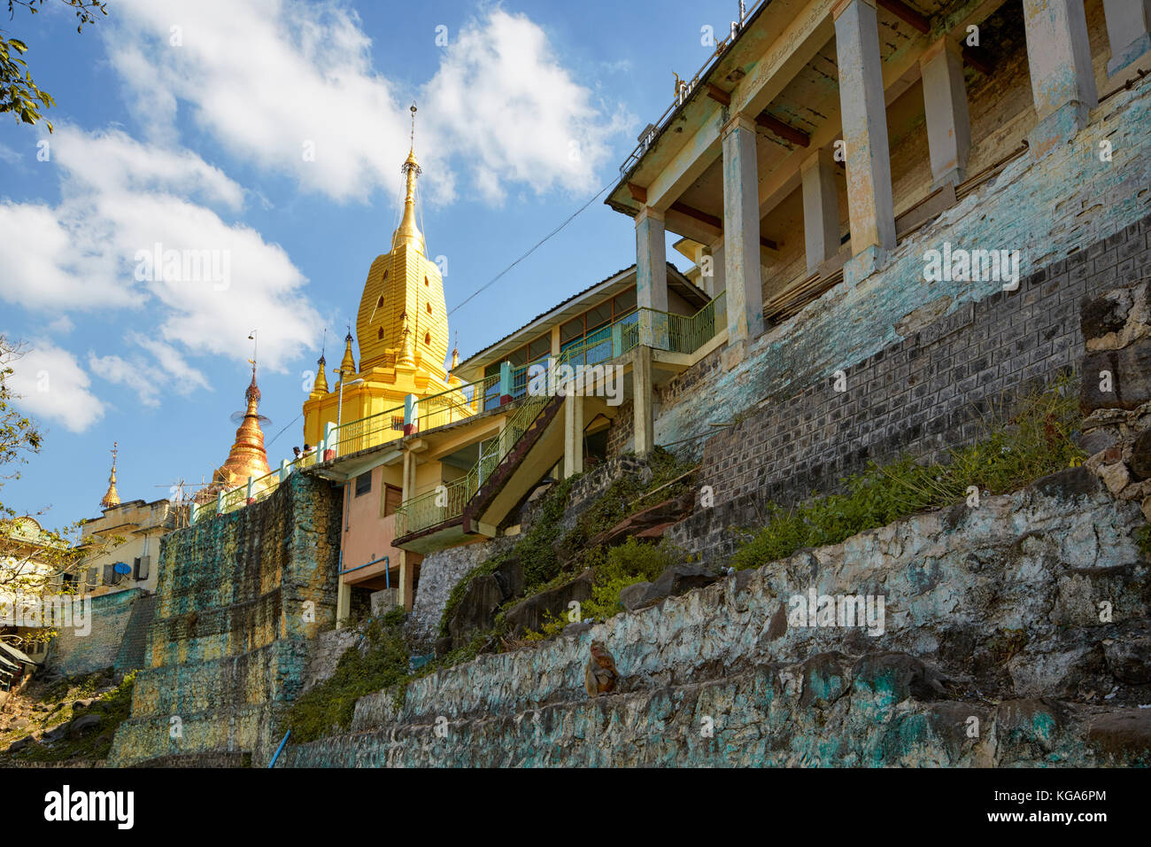 Taung Kalat, Mount Popa, Myanmar (Burma) Southeast Asia Stock Photo - Alamy