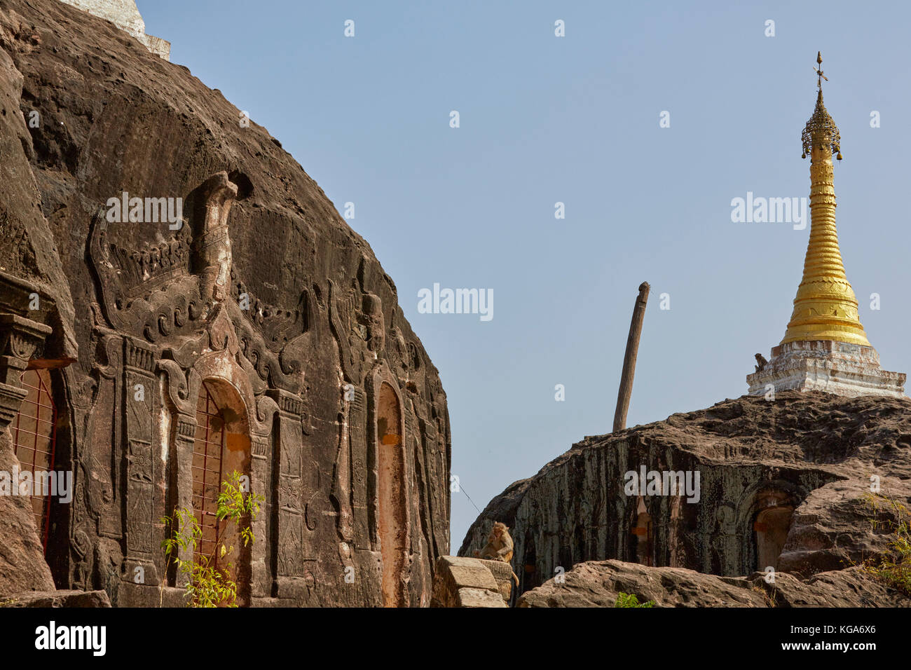 Phowintaung burma hi-res stock photography and images - Alamy