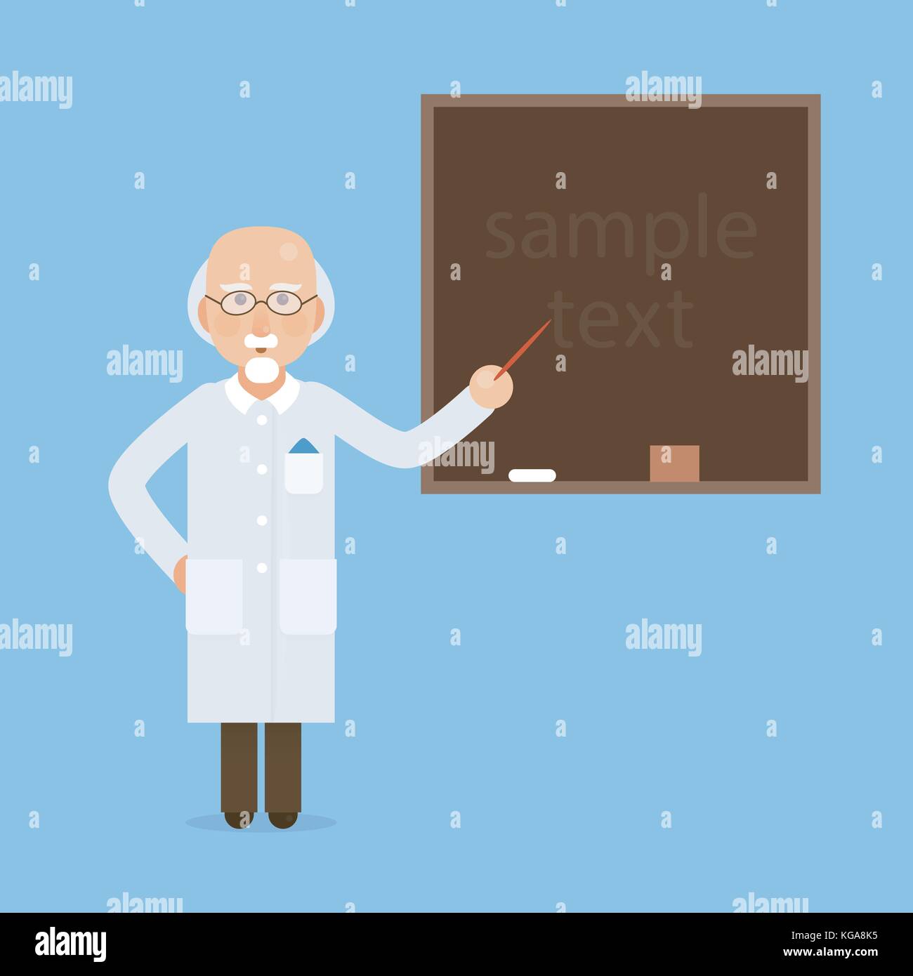 Elementary school science teacher Stock Vector Images - Alamy