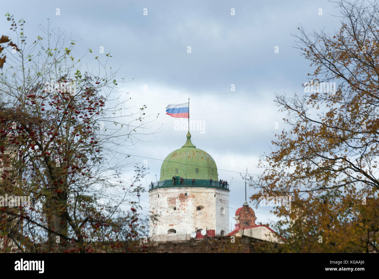 Flag of vyborg hi-res stock photography and images - Alamy