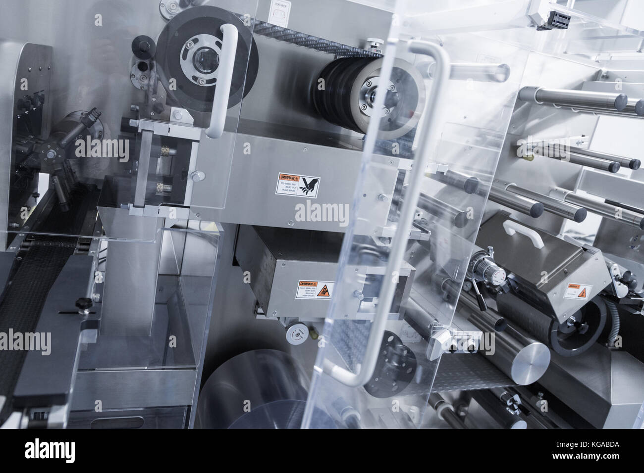 high-tech machines at the plant Stock Photo - Alamy